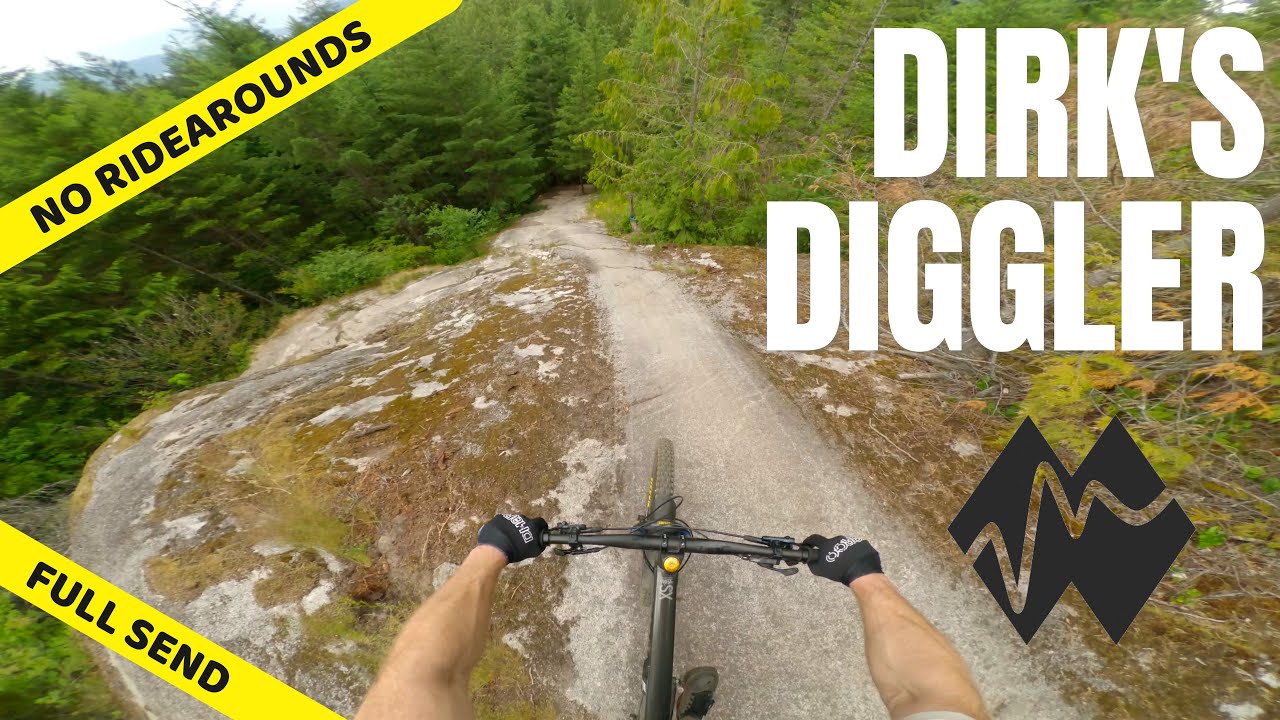 Dirk's Diggler (all double black lines) | Squamish MTB | Trail Preview ...