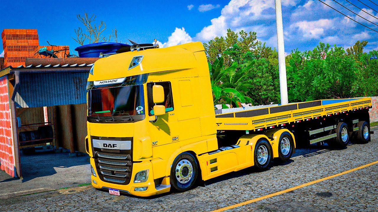 ETS 2 MODS | OLHA COMO FICOU O DAF 530 DO @Carlinhos262 😍 PROJETO ...
