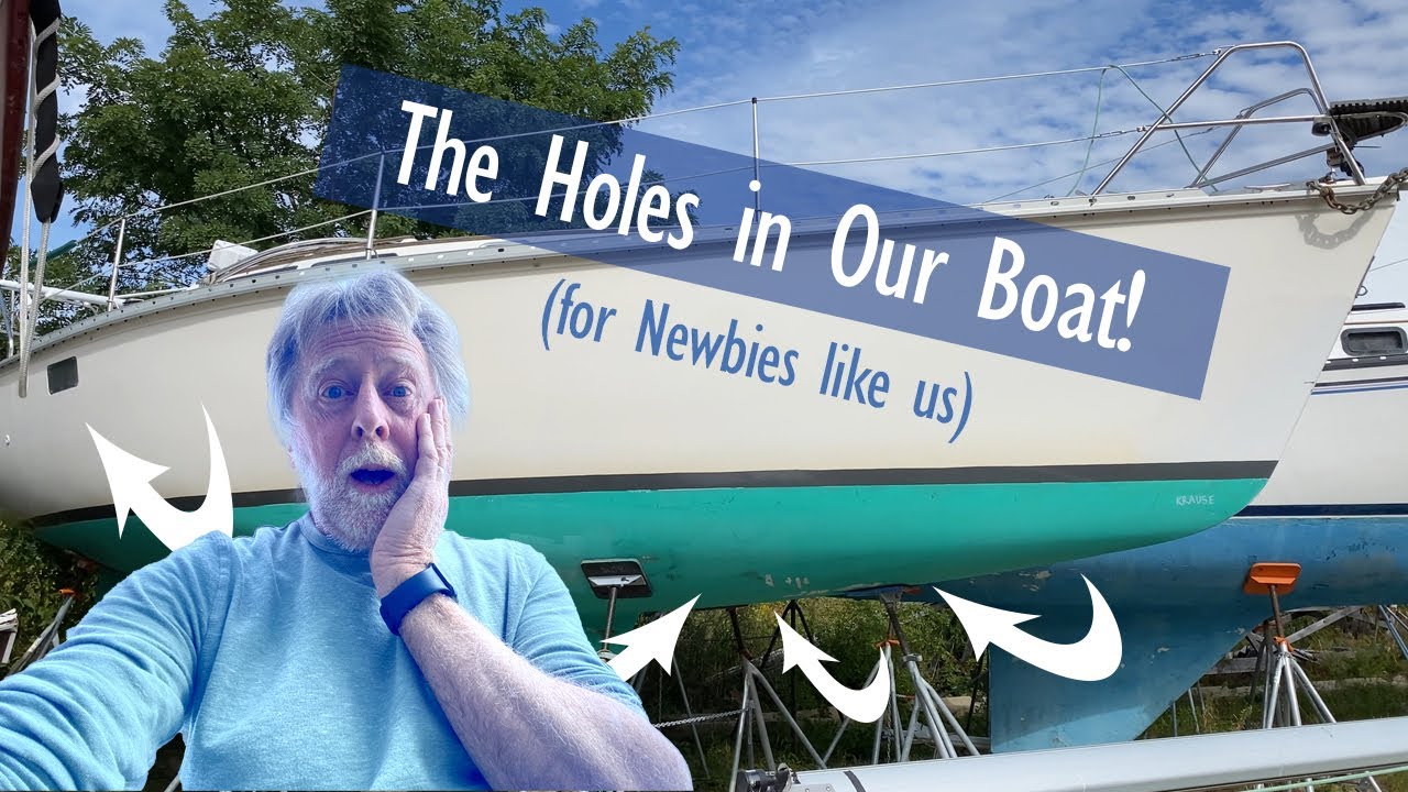 The Holes in our Boat - what are all these holes for? - YouTube