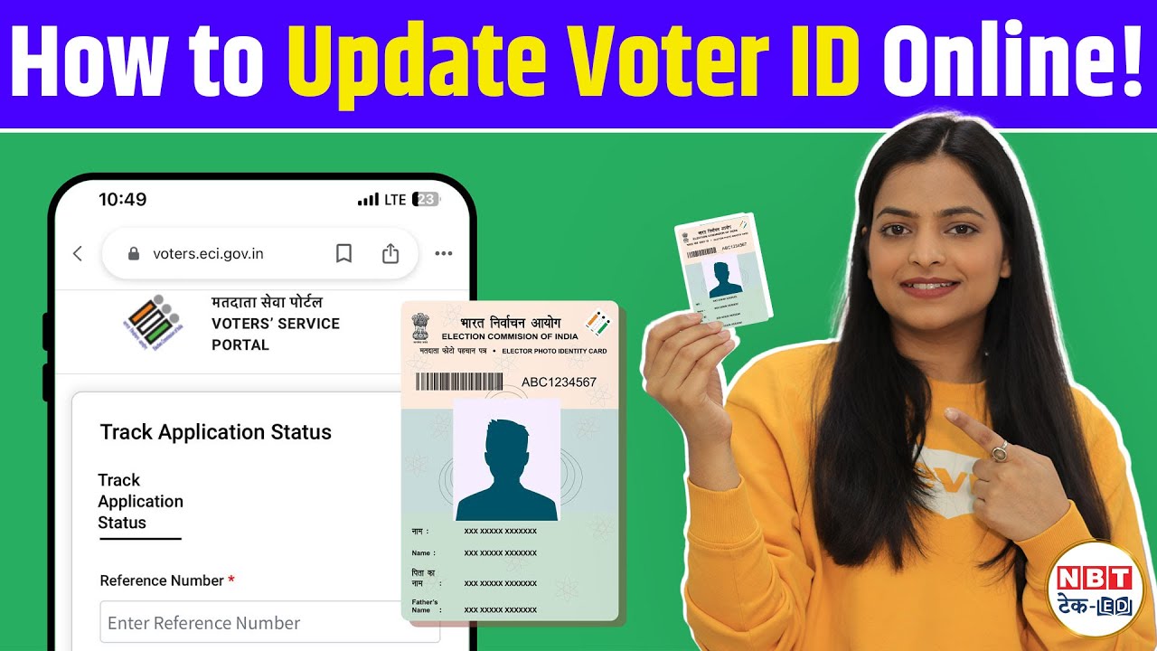 How to Update Voter ID Online or Offline | Check Process | Delhi ...
