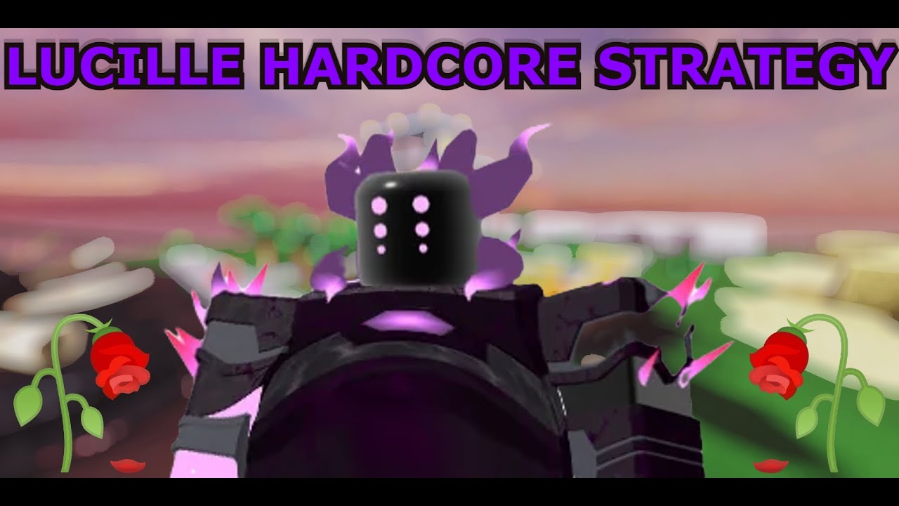 LUCILLE HARDCORE Strategy 🥀| Tower Defense Simulator - YouTube