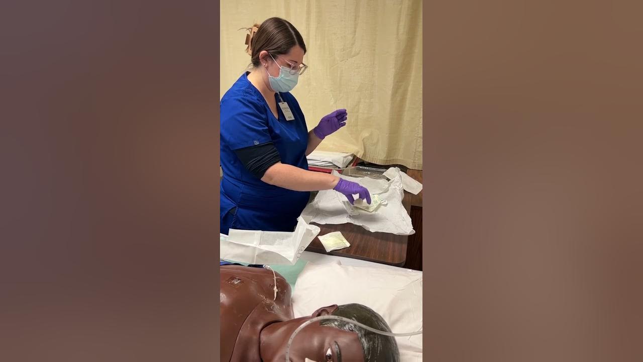 Central Line Dressing Change - YouTube