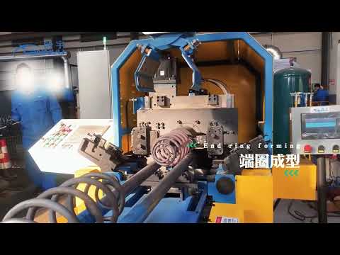 Fully Automatic Hot Roll Forming Machine for Mini-block Springs - High ...
