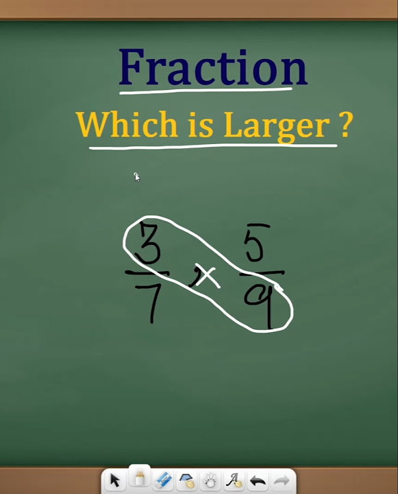 "Which Fraction is Bigger? Easy Trick to Compare Fractions!"# ...