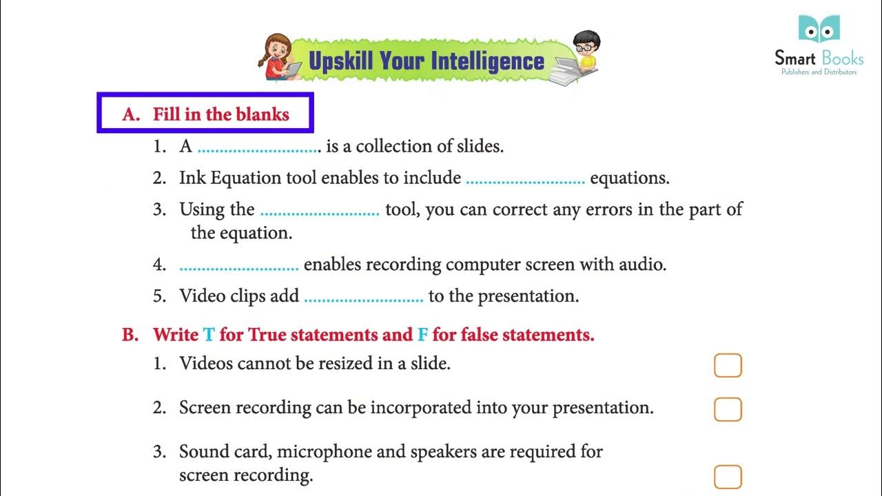 Class 6 Computer Chapter 2 Advanced features of Power point 2016 | Smart Book Publisher - YouTube