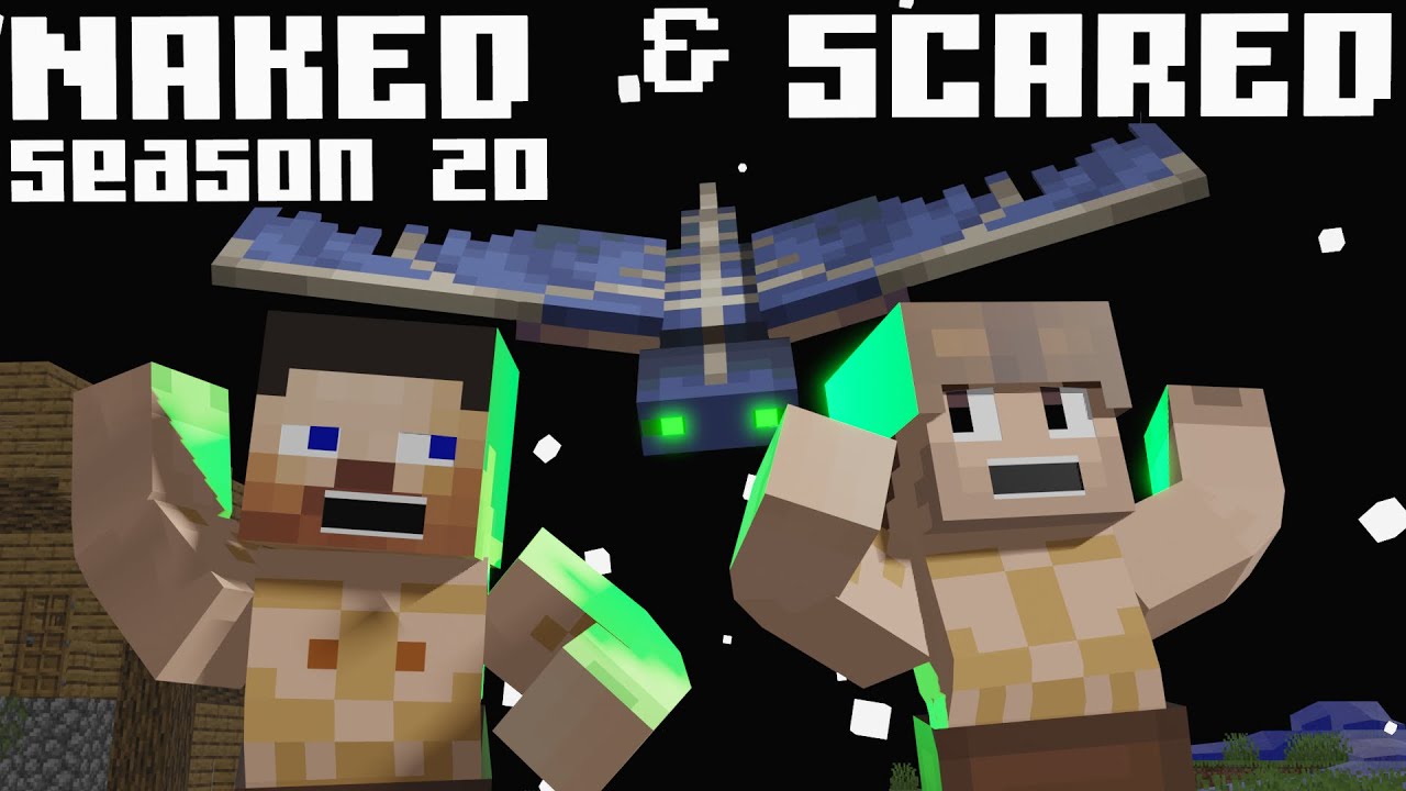Naked And Scared Minecraft Challenge In Ultra Hardcore Season 20