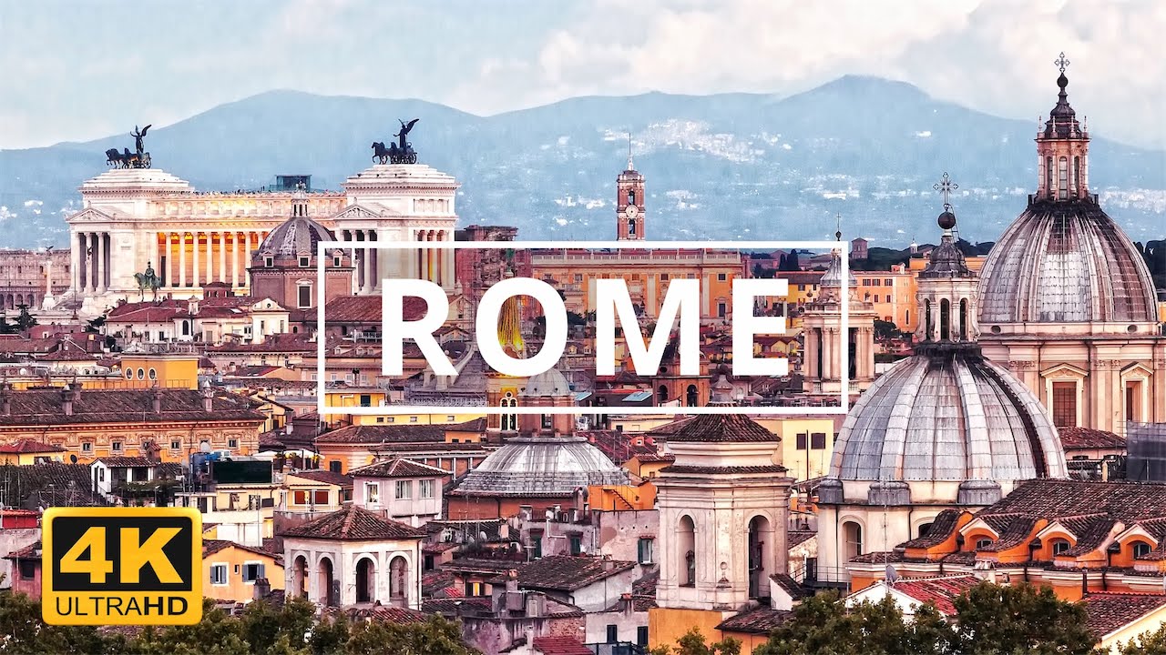 Rome, Italy 🇮🇹 | 4K Drone Footage - YouTube