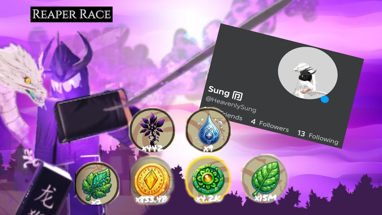 REAPER RACE (New) ⭐️ In Celestial Ascension Roblox - YouTube