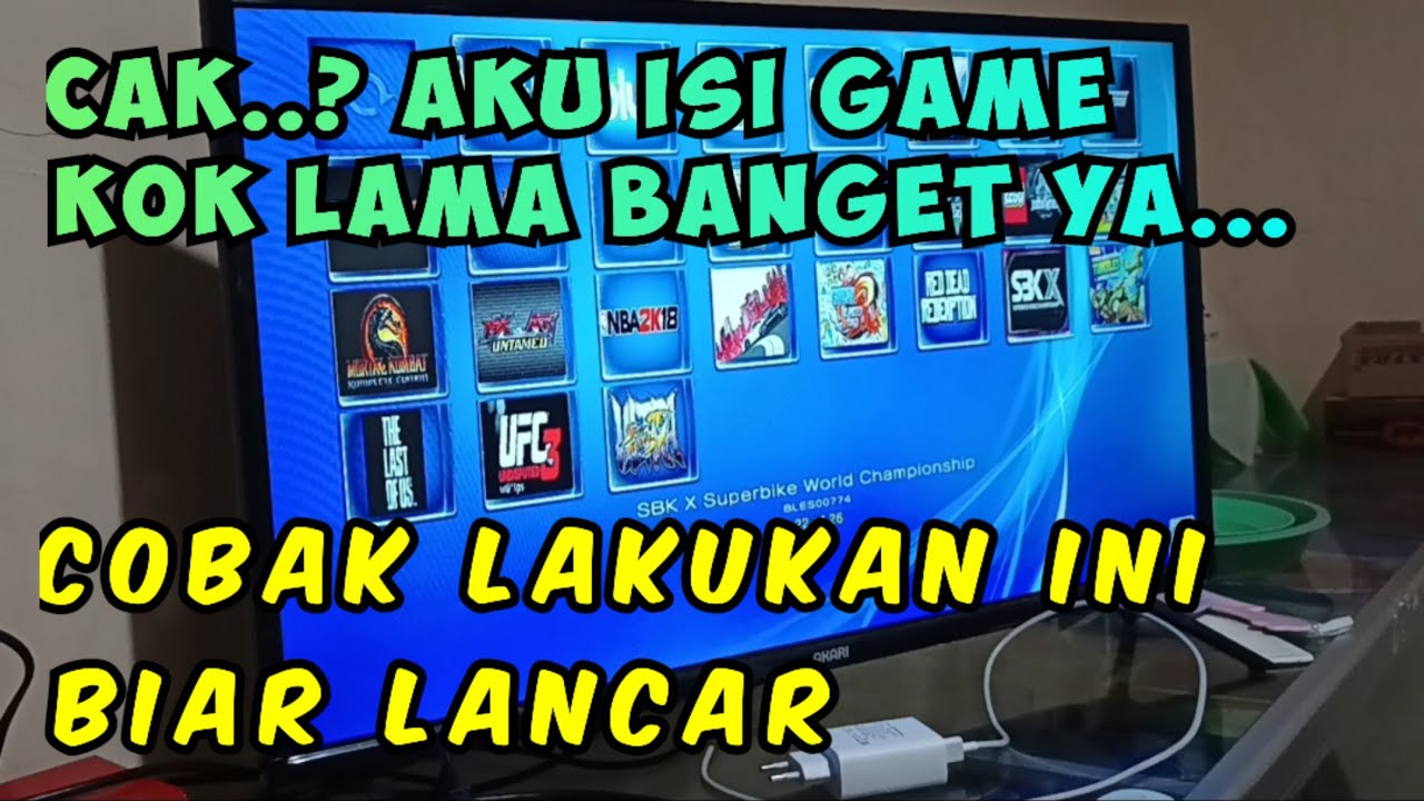 DAPAT KERJAAN ISI GAME PS3, TIPS NGISI GAME PS3 SUPAYA CEPAT & LANCAR ...