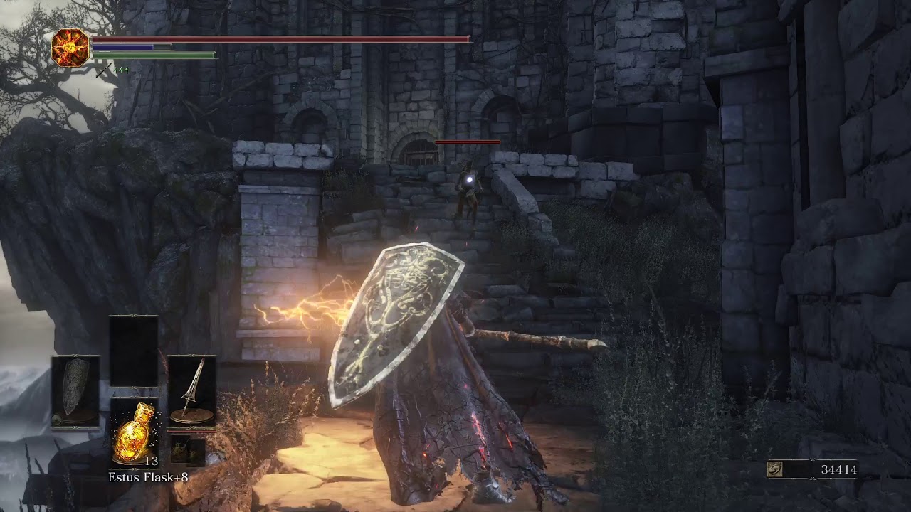 DARK SOULS III First time with the Dragonslayer Swordspear - YouTube