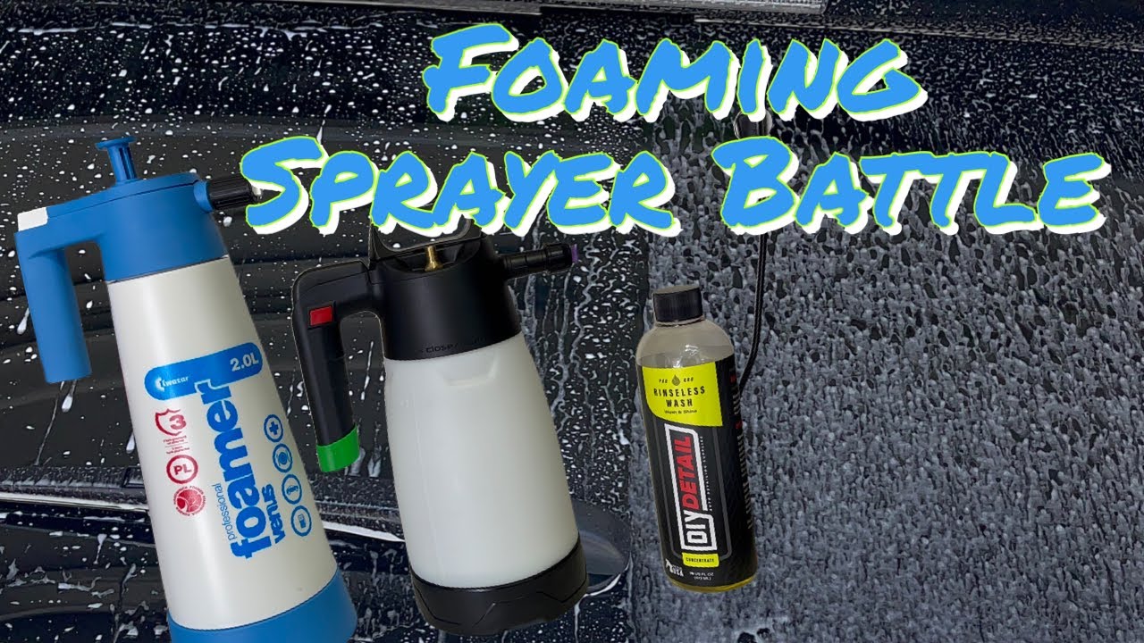 Foaming Sprayer Battle/ kwazar Pro Foamer/ IK Pro Foam 2 Plus ...