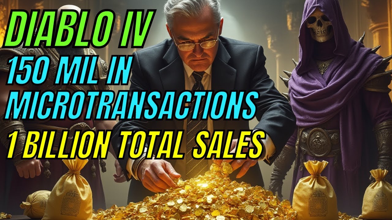 Diablo IV Hits 150 Mil In Microtransactions 1Billion In Total Sales ...