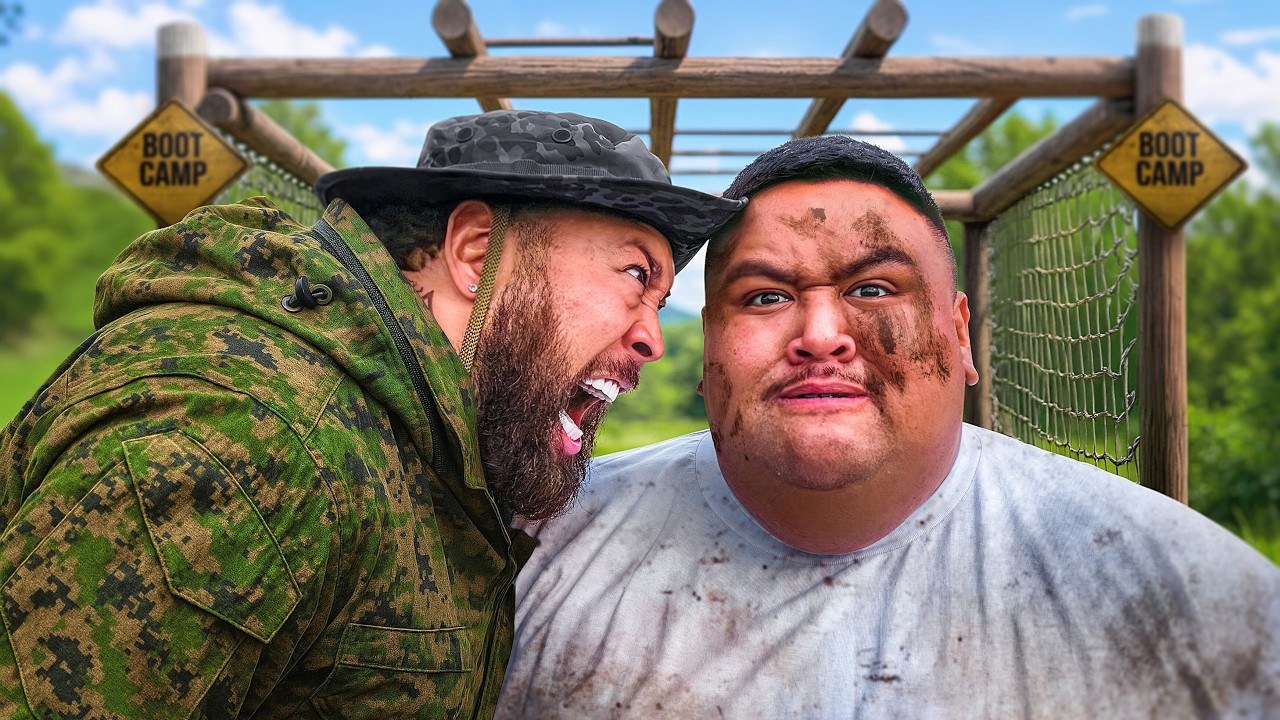 ARMY BOOTCAMP WITH JADEN LAING - YouTube