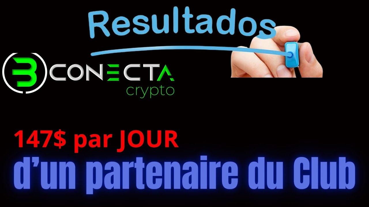 temoignage d'un partenaire 147$ par jour de comissions Conecta Crypto - YouTube