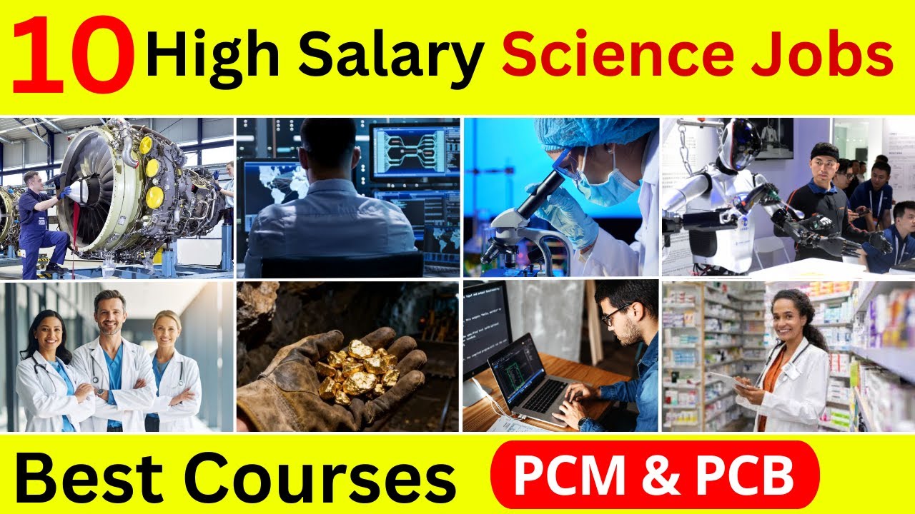 Top 10 High Salary Jobs For Science Students || Best Career Options ...