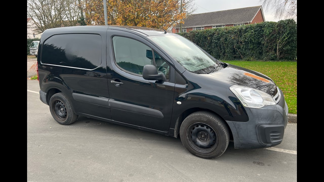 2015 Citroen Berlingo 625 Enterprise LX HDI 1560cc diesel van - YouTube