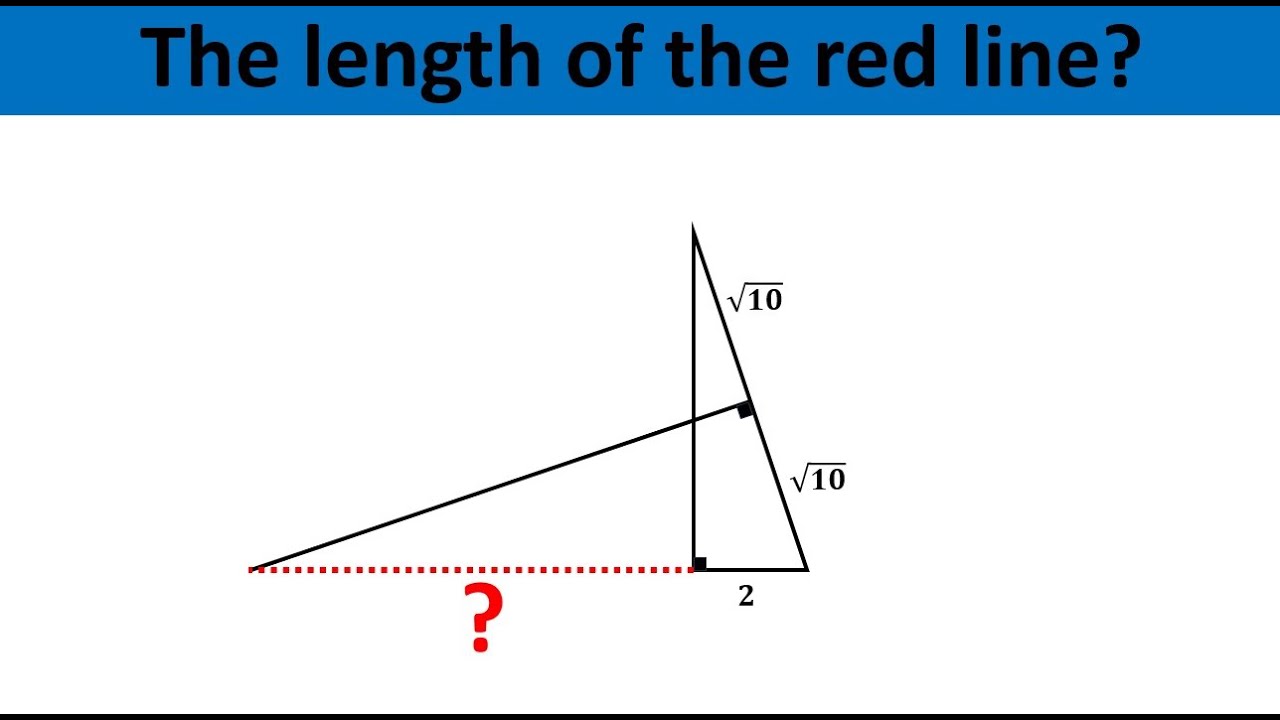 Geometry challenge | Find the length MB?| Geometry fun - YouTube