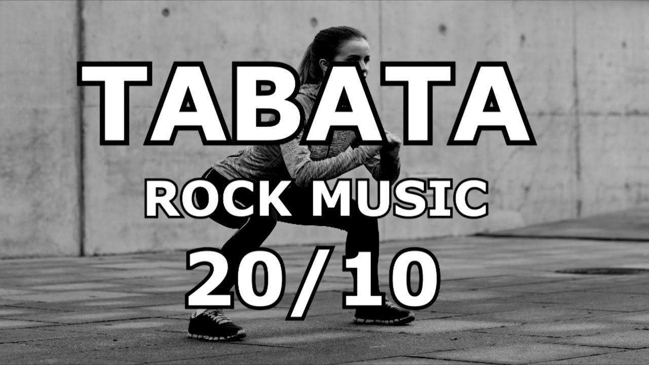 #2 TABATA Workout ROCK Music (20/10) TABATA song with COACH! Music for ...
