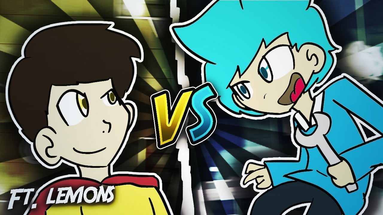 AMORALTRA VS LEMONS | BUILDING BATTLE | Geometry dash 2.11 - YouTube