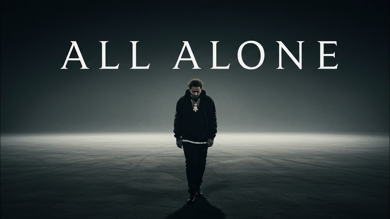 Post Malone - All Alone _💔(New ,Emotional hit/lyrics video 2025) - YouTube