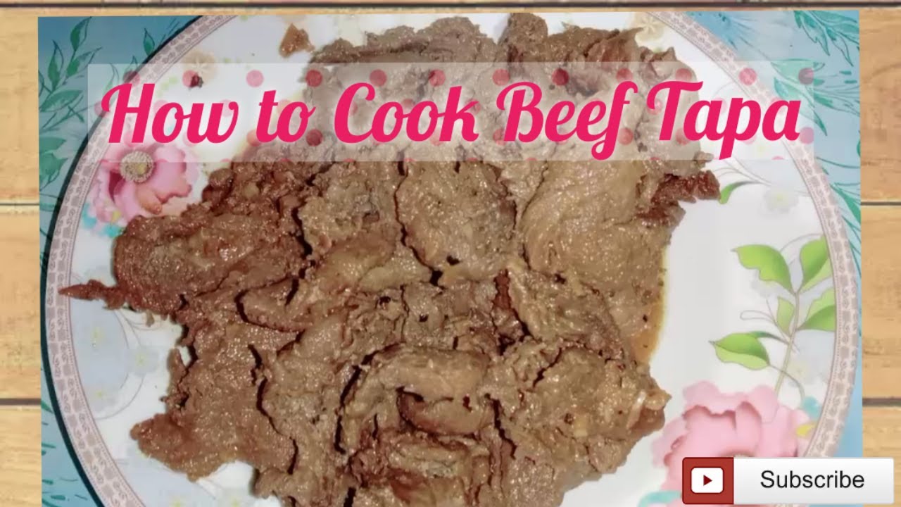How to Cook Beef Tapa | Paano Magluto ng Beef Tapa | Panlasang Pinoy ...