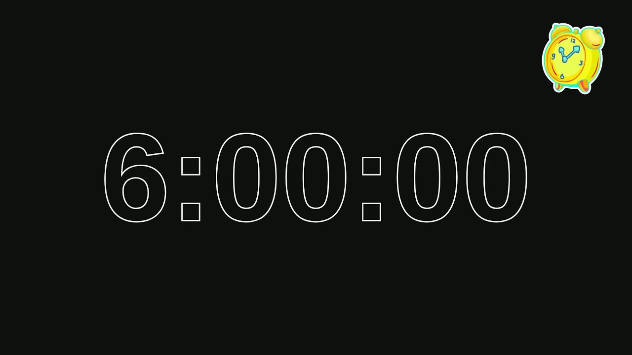 6 Hour Alarm Clock - YouTube