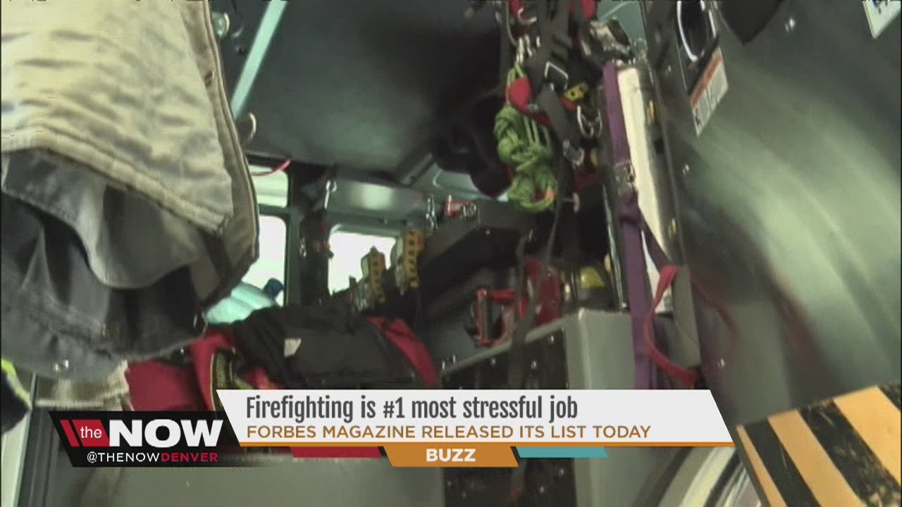 The Now Denver: Firefighting is the most-stressful job - YouTube