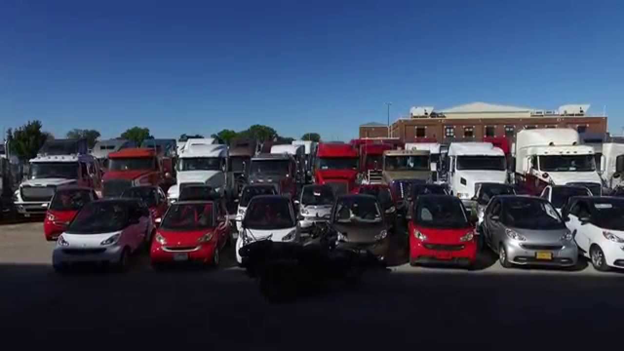 RV Haulers 2015 National HDT Rally Aerial View - YouTube