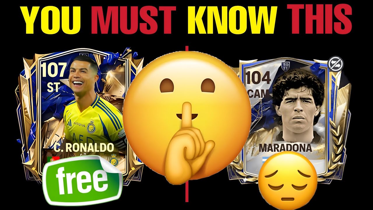 🤯OMG! FREE 107 OVR RONALDO | NEW MARADONA CARD AND HONOURABLE MENTIONS ...