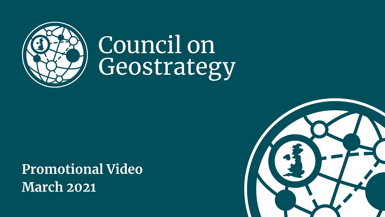 About the Council on Geostrategy - YouTube