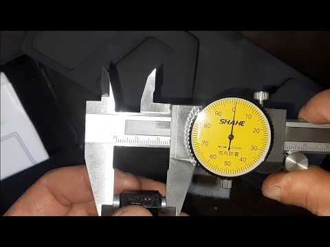 Обещаный обзор новенького штангенциркуля с часовым механизмом SHAHE. и не только.