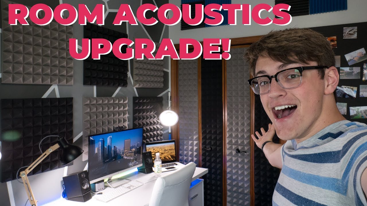 Installing Acoustic Foam WITHOUT DAMAGING YOUR WALLS P.2! || Arrowzoom ...