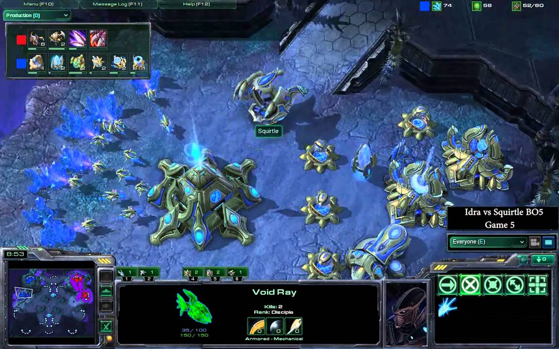 Starcraft 2 - Idra VS Squirtle - Game 5/5 - YouTube