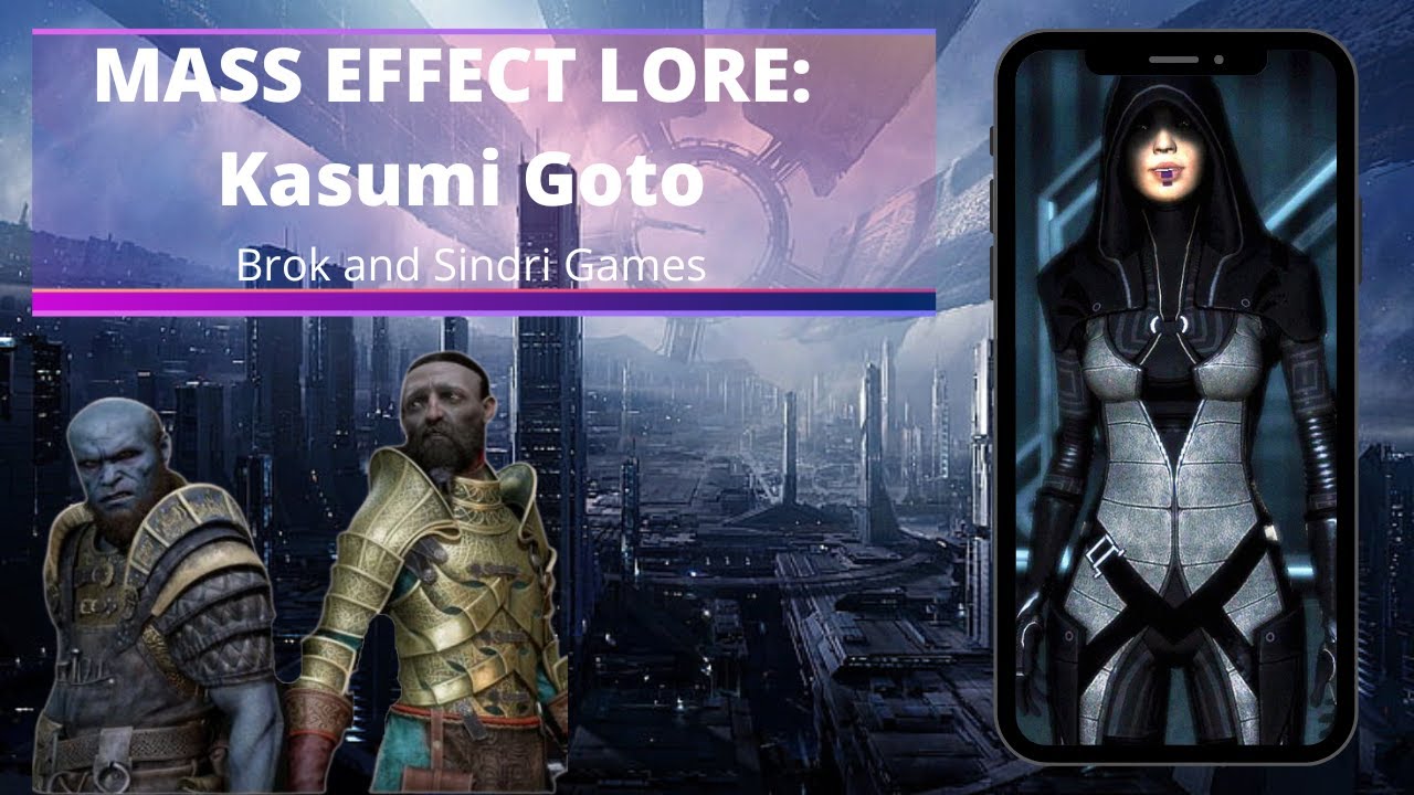 Mass Effect Lore: Kasumi Goto - YouTube