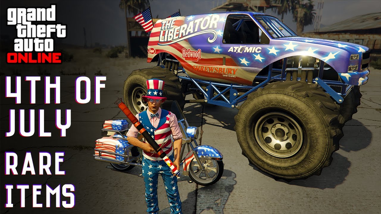 GTA 5 Online - Independence Day 2021 | ALL Limited Edition Items - YouTube