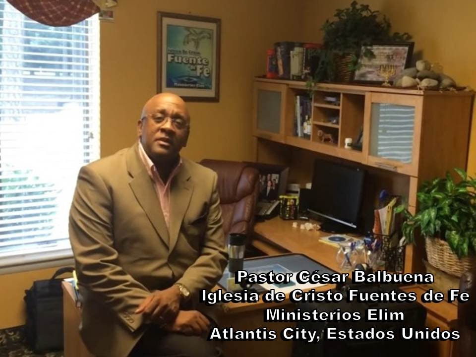 Pastor Cesar Balbuena te Saluda (Comunión Tv) - YouTube