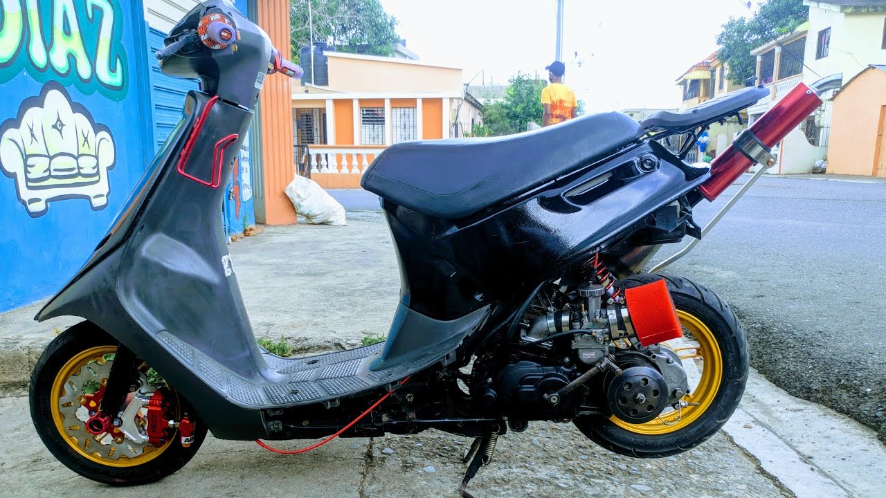 Honda Dio AF-18 80cc Racing SONIDO Y RENDIMIENTO (Carburador 38mm) La ...