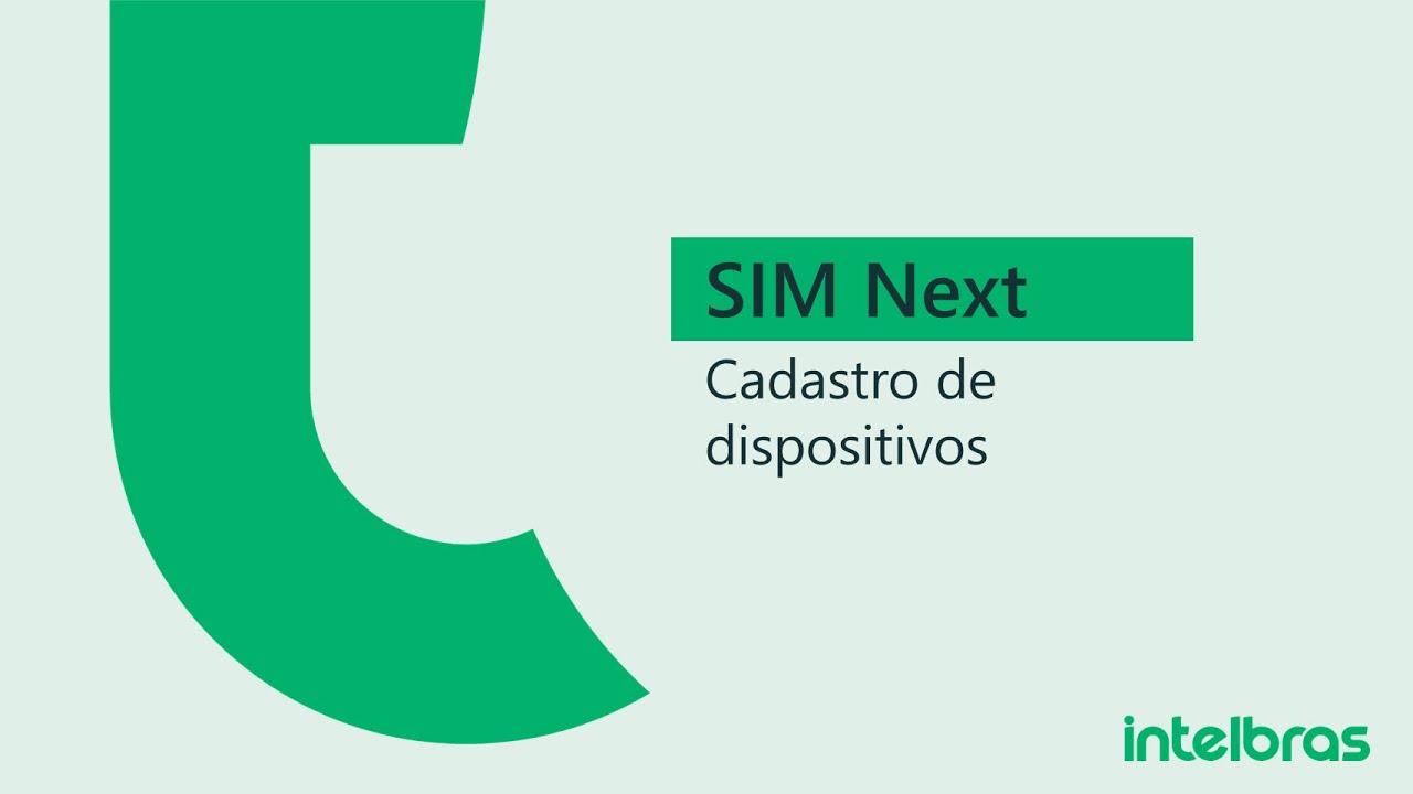 SIM Next: Cadastro de dispositivos - i2367 - YouTube