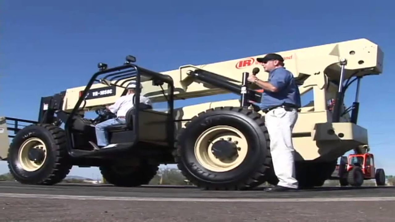 Product Review: Skyjack VR-1056C Telescopic Handler Forklift - YouTube