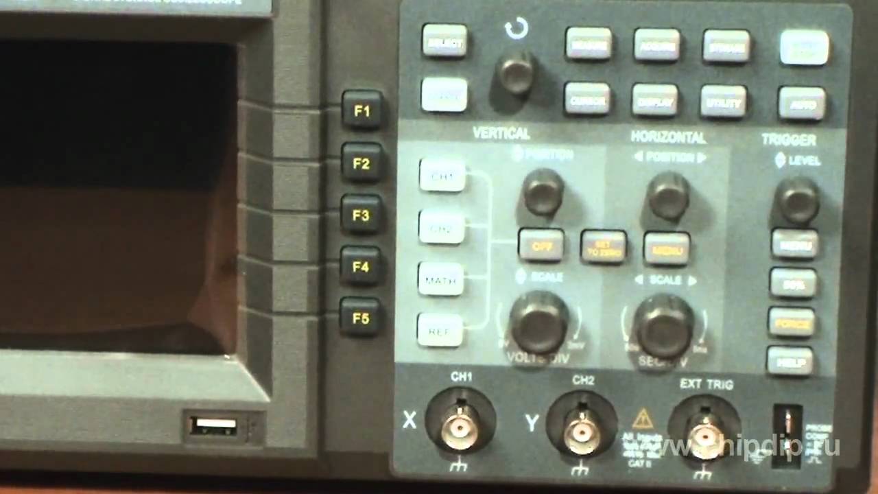 Digital oscillographs UNI-T - YouTube