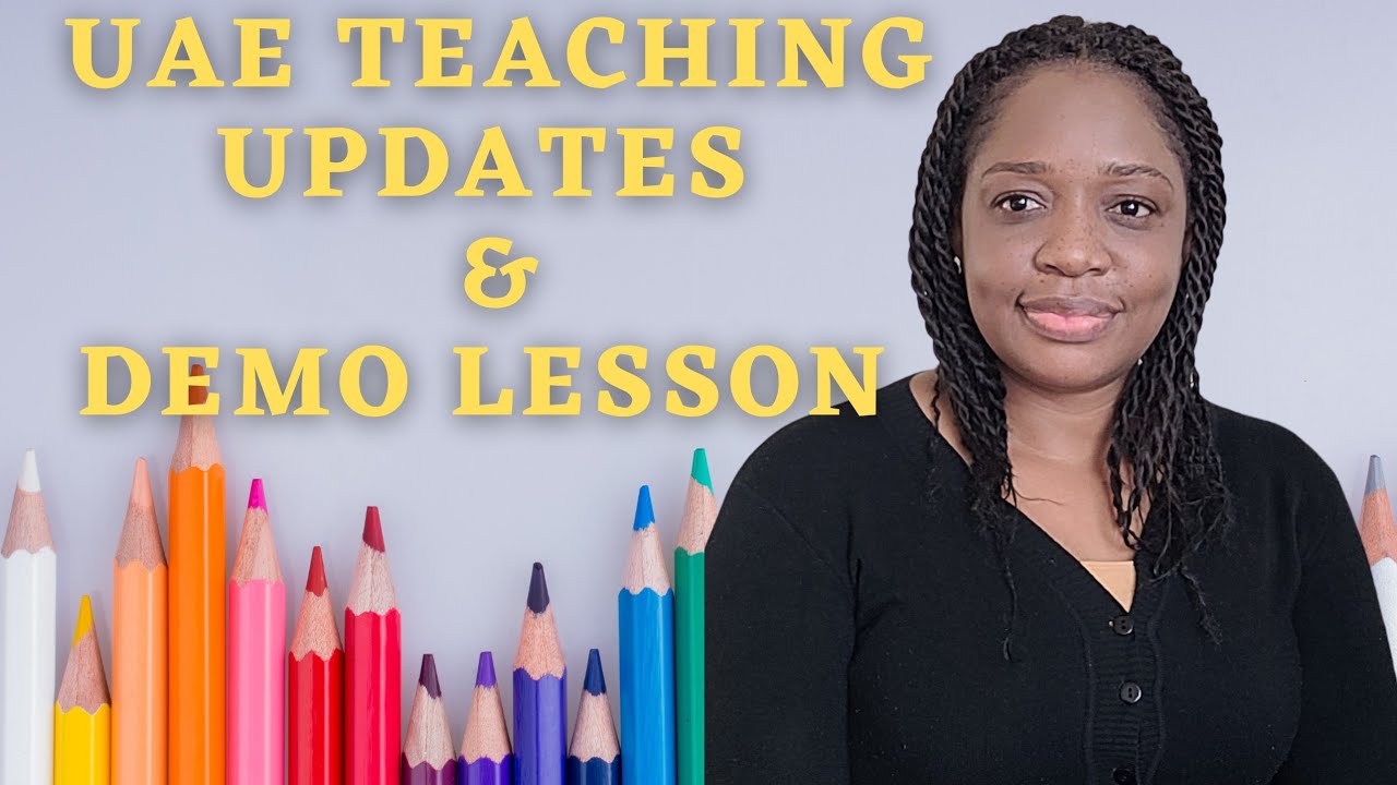 TEACHING UPDATES | Demo Lesson #teachindubai #teachinabudhabi - YouTube