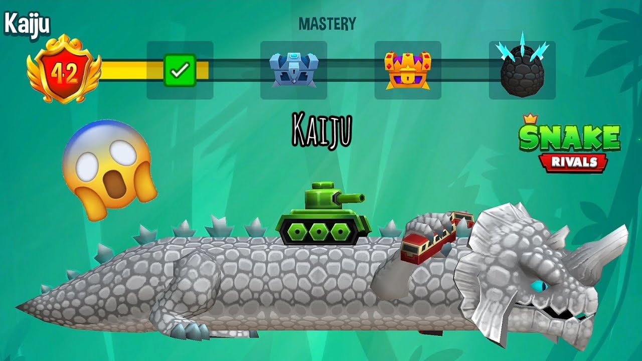 Snake Rivals : Kaiju The Godzilla Snake! Zero To Hero - YouTube