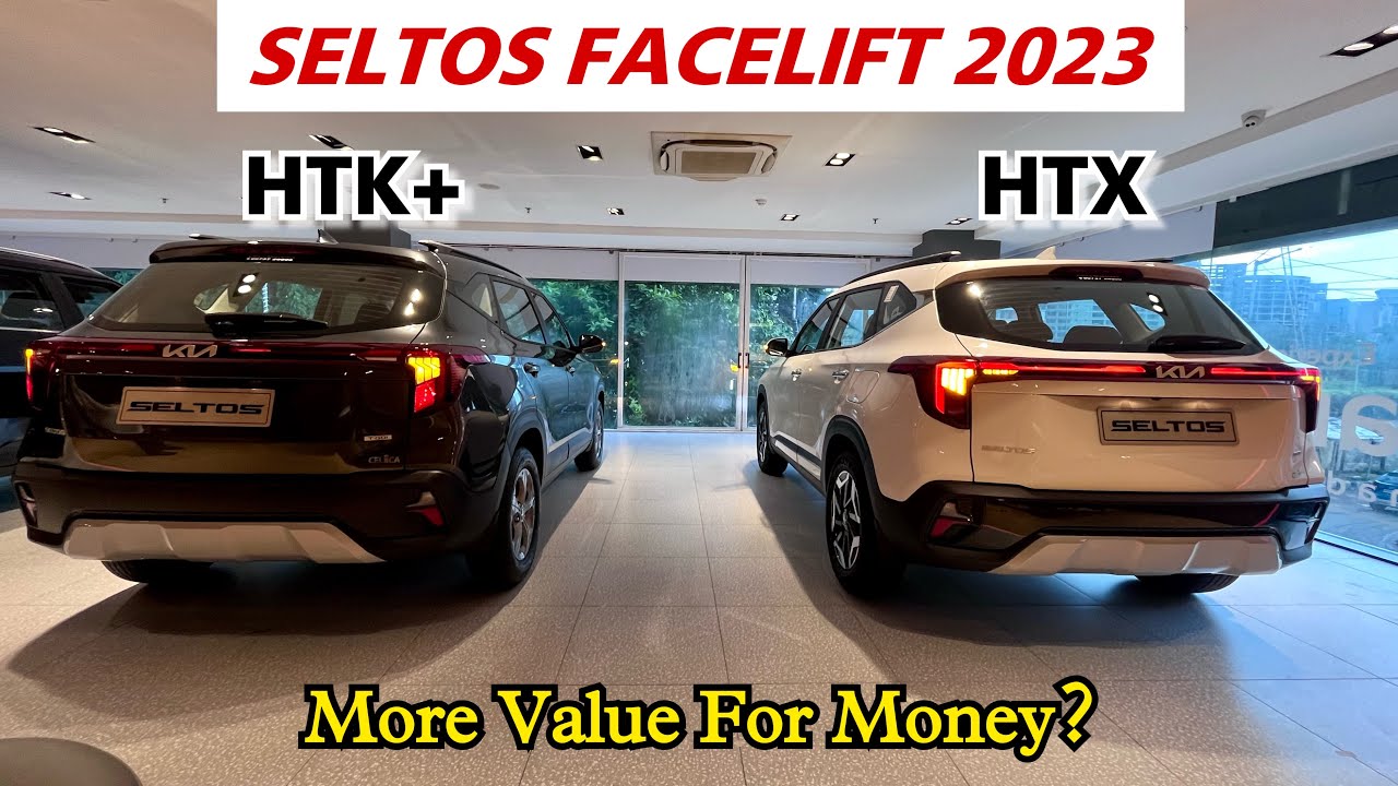 2024 Kia Seltos HTK+ vs HTX | Real Life Comparison - YouTube