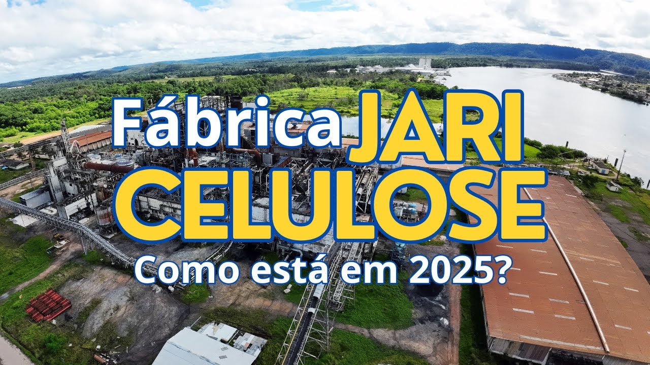 Jari Celulose - Como está em 2025? Imagens inéditas e atuais - YouTube