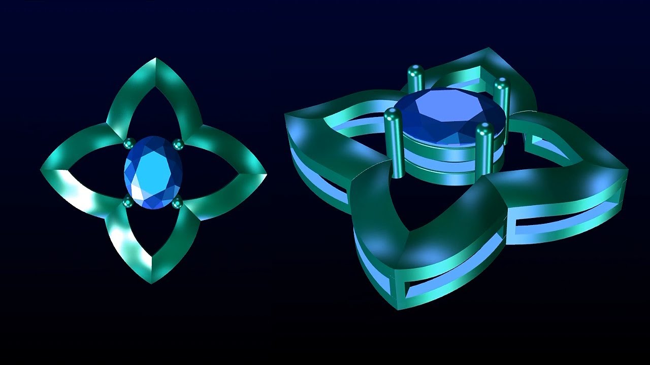 how to design earring with matrix 8 jewelry design #177 #umphumrin # ...