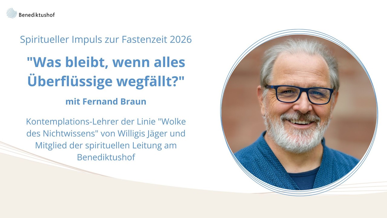 Impuls zur Fastenzeit: "Was bleibt, wenn alles Überflüssige wegfällt ...