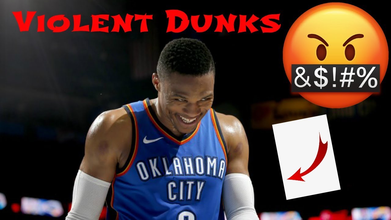 Russell Westbrook Most Epic Highlights - Outrageously Violent Dunks ...