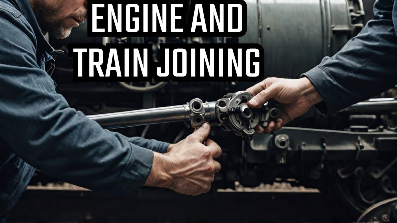 Train Engine Connecting Video | How To Connect Engine With Train ...