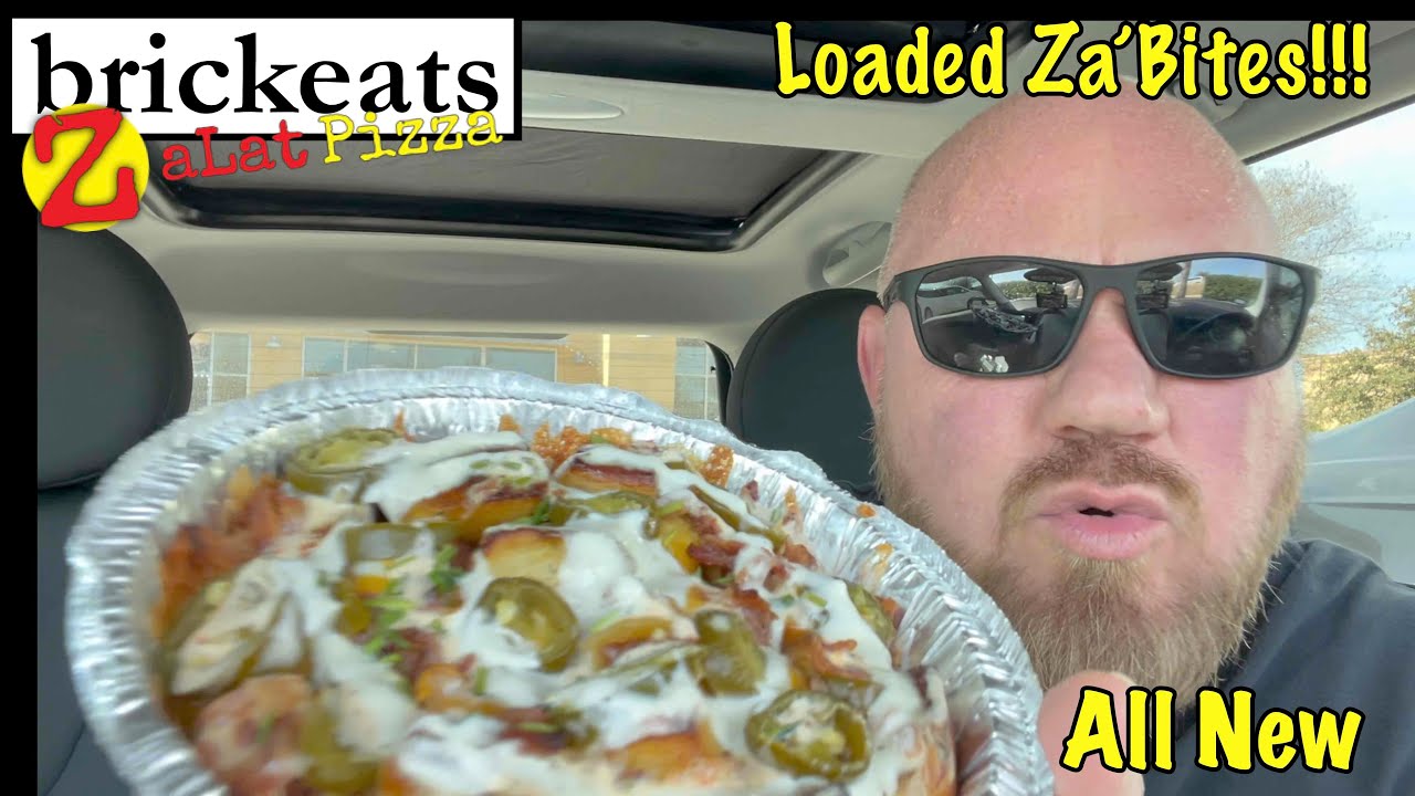 Zalat Pizza *NEW* Loaded Za'Bites REVIEW- brickeats - YouTube
