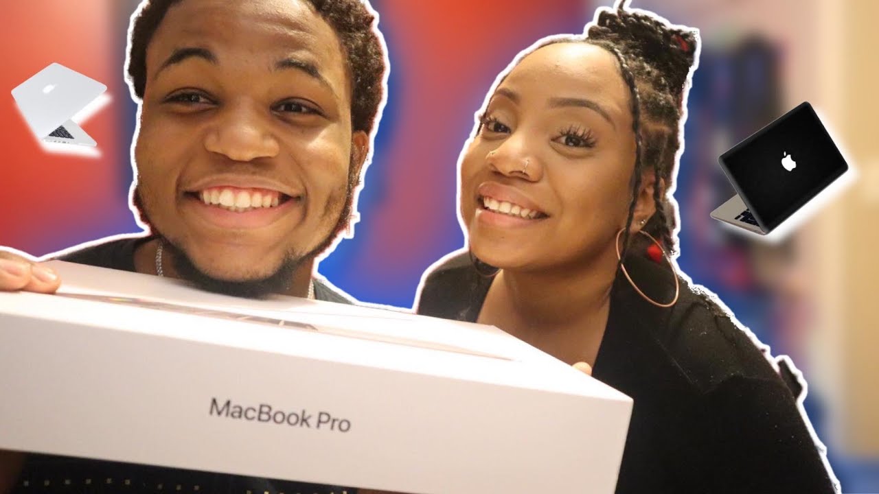 SURPRISED TYHJ WITH A BRAND NEW MACBOOK PRO!! (HE GETS EMOTIONAL 😢 ...